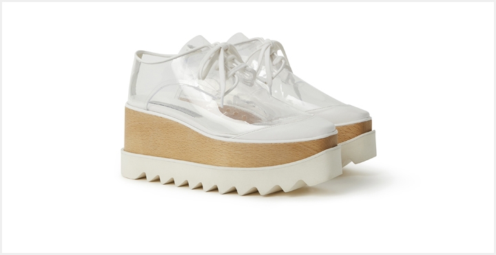 스텔라 맥카트니, 비PVC 소재 엘리스(Elyse) 플랫폼 스니커즈 출시