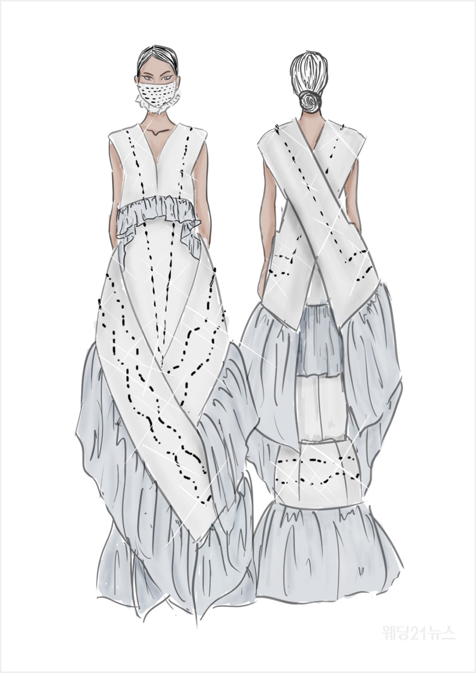 TENCEL 브랜드와 RCGD Global, 오스카 시상식에서 2020 & 2021 글로벌 디자인 콘테스트 우승작 공개