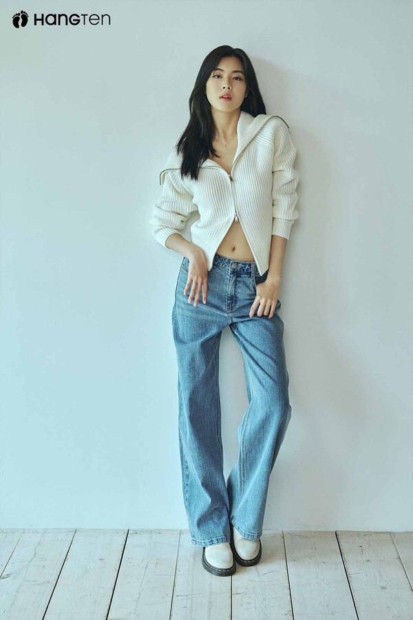 가을 여자로 돌아온 이선빈 HANGTEN(행텐)과 함께한 23FW 화보 공개